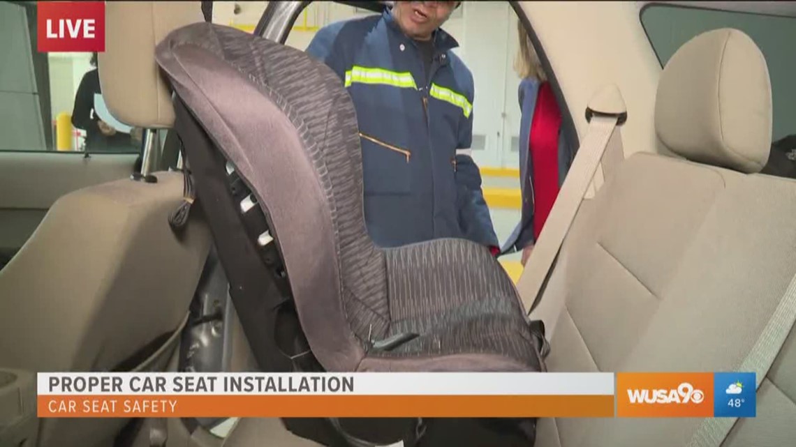 Proper car seat installation | cbs8.com