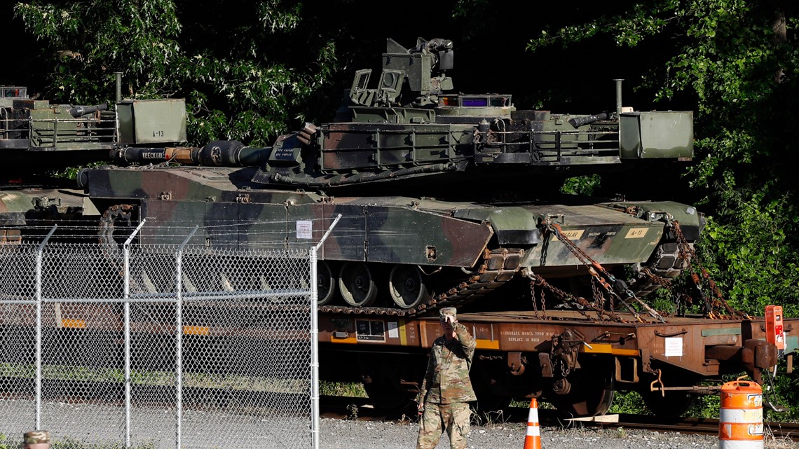 Trump will get tanks for July 4th, but not rolling down DC streets ...